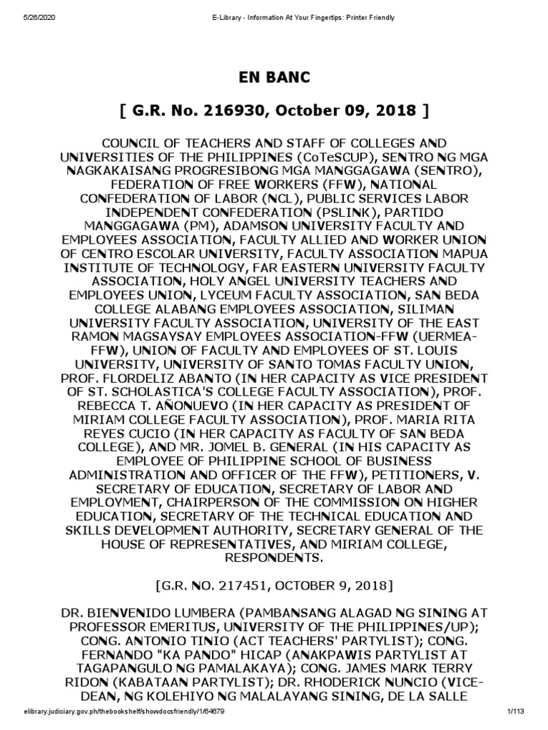 Kto12 Case | PDF | Citizenship | Philippines