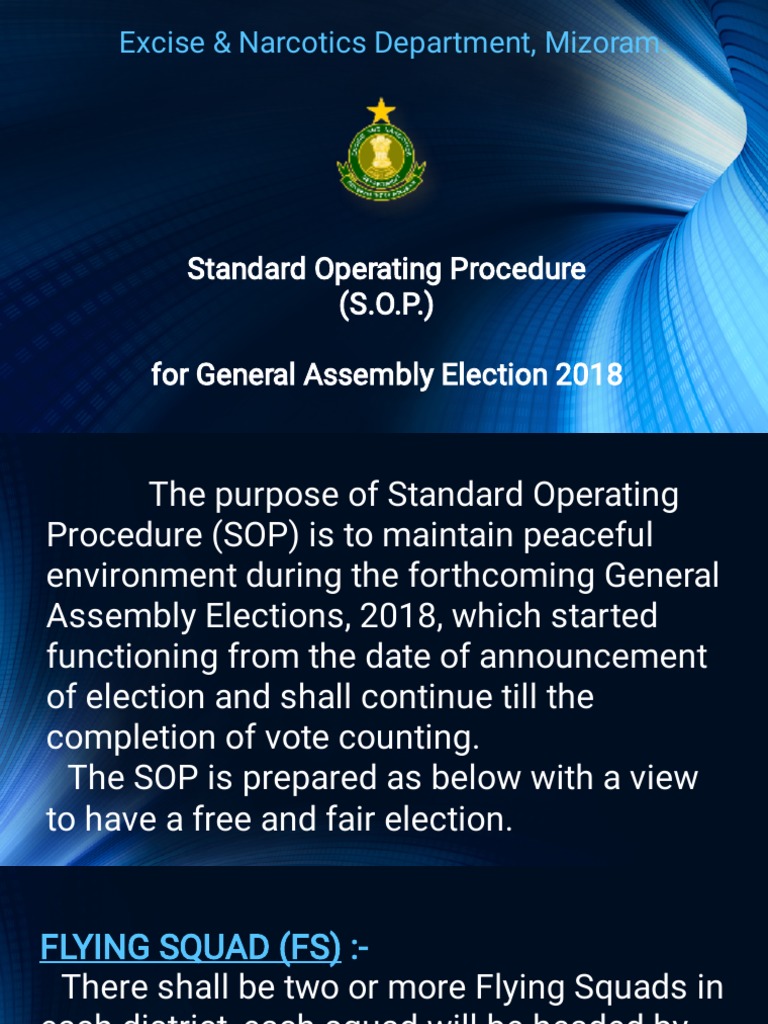 Standard Operating Procedure | PDF | Psychoactive Drugs | Government