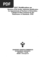 Final UGC Regulation, 2010 | PDF