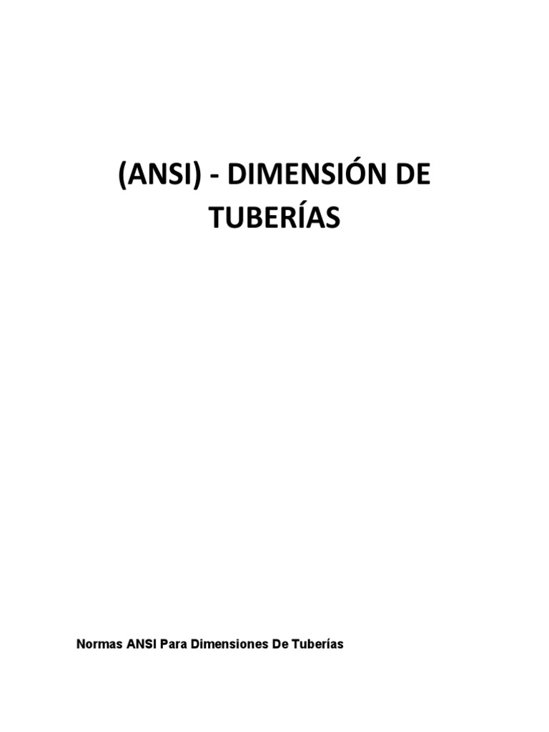 Normas Ansi, Nom | PDF | Lechería | Bomba