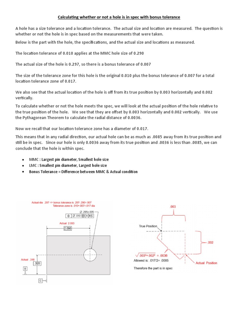 Bonus Tolerance | PDF