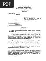 Sample Form Interpleader | PDF | Lawsuit | Legal Procedure