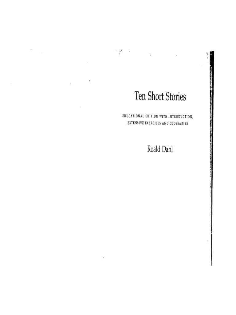 Ten Short Stories (Penguin Student Editions) by Roald Dahl PDF | PDF