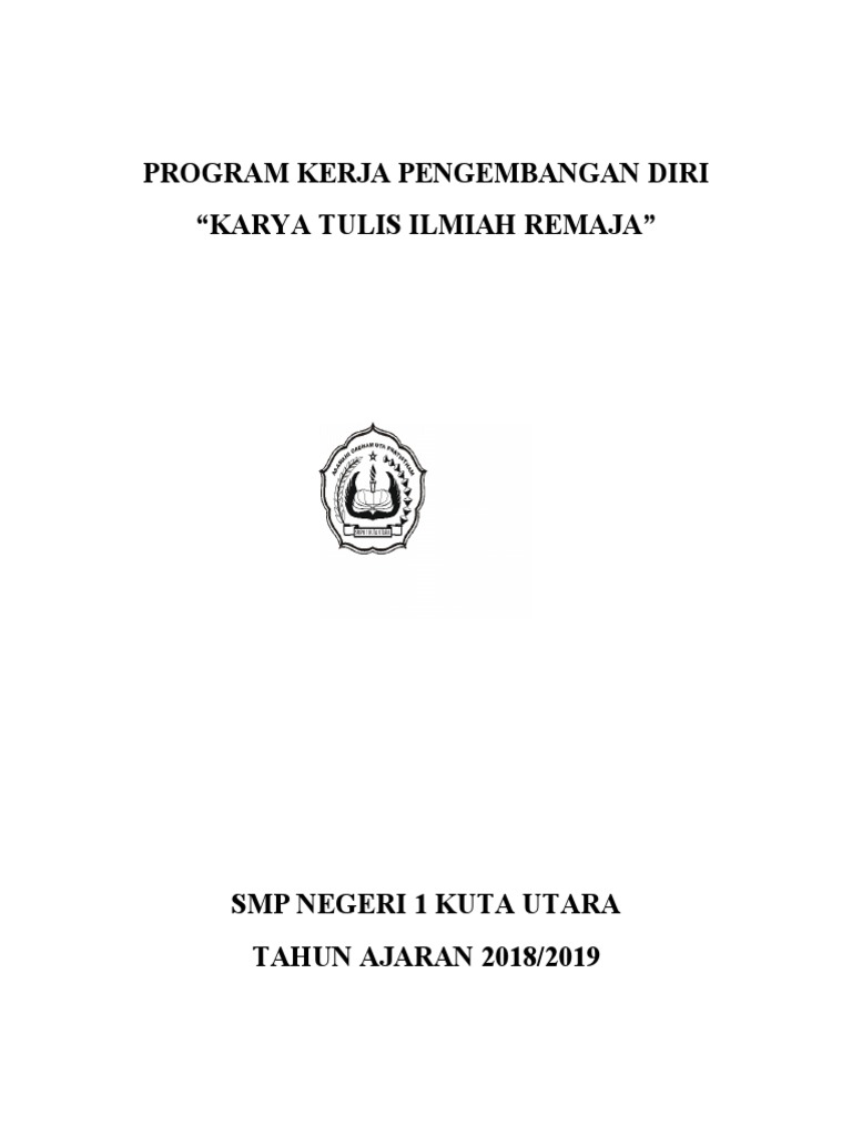 PROGRAM KERJa Kir | PDF | Karier & Perkembangan