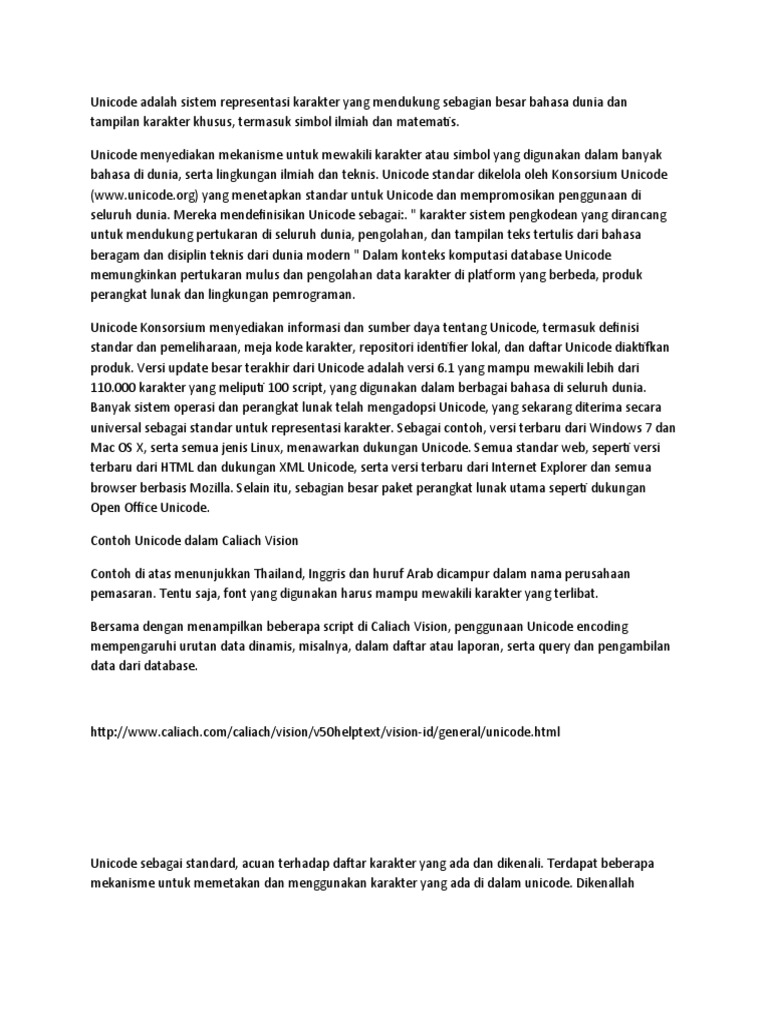 Unicode Adalah Pdf