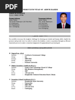 Marriage Biodata Doc Word Formate Resume | PDF | Bangladesh