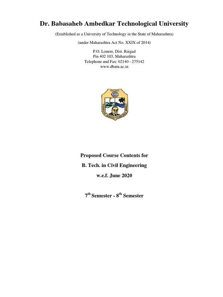 B Tech Civil - Final Year 2020 21 PDF | PDF | Art | Computers