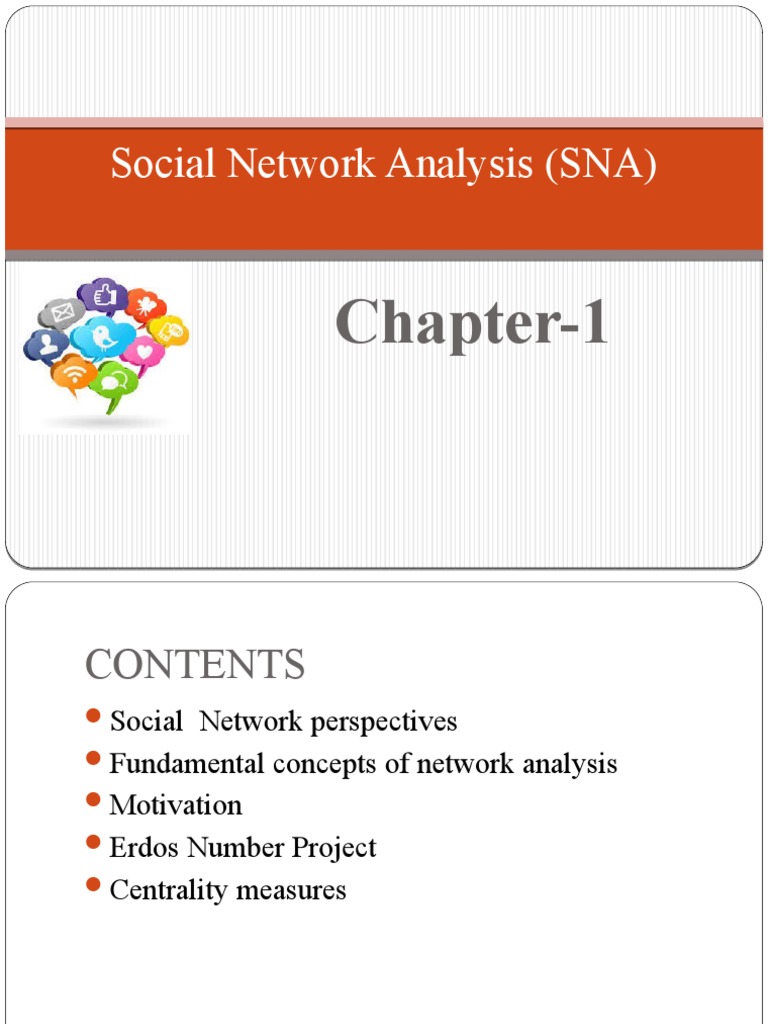 Social Network Analysis (SNA) - 1 | PDF | Social Network | Vertex ...