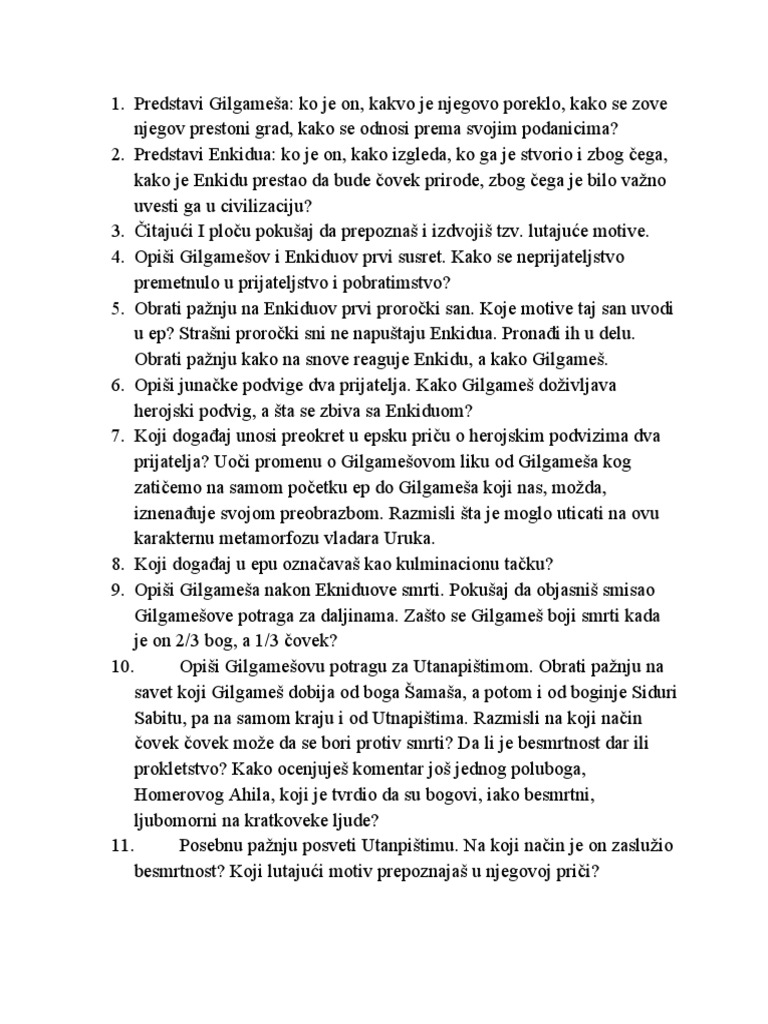 Pitanja | PDF