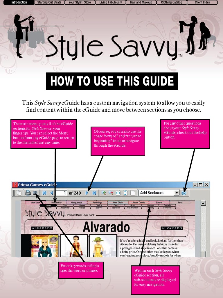 Style Savvy Prima Official Guide | PDF | Fashion | Clothing