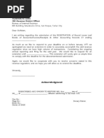 Adjournment Letter | PDF