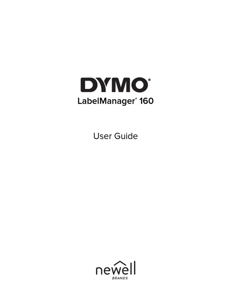 Labelmanager 160: User Guide | PDF | Radio | Electromagnetic Interference