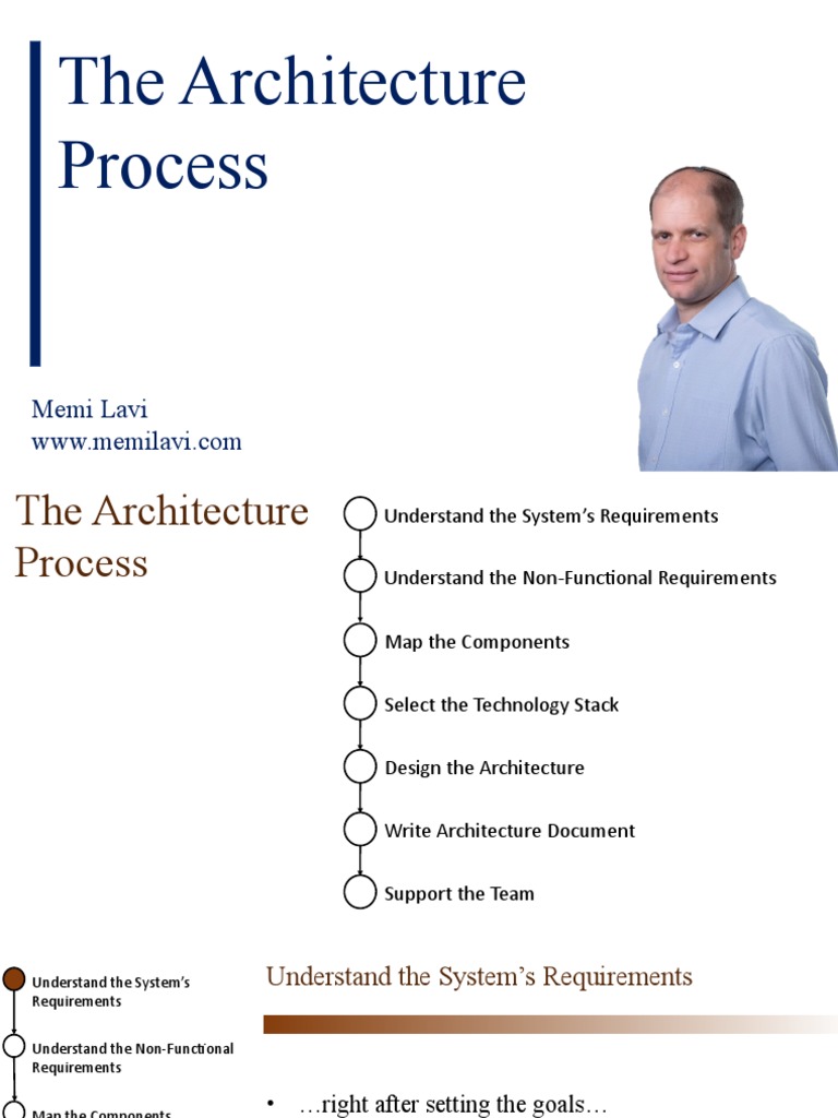 The Architecture Process: Memi Lavi | PDF | Computer Engineering ...