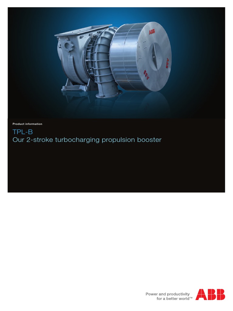 TPL-B: Our 2-Stroke Turbocharging Propulsion Booster | PDF ...