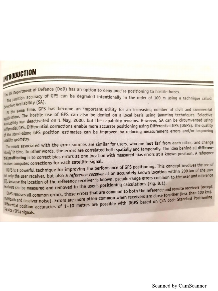 DGPS | PDF