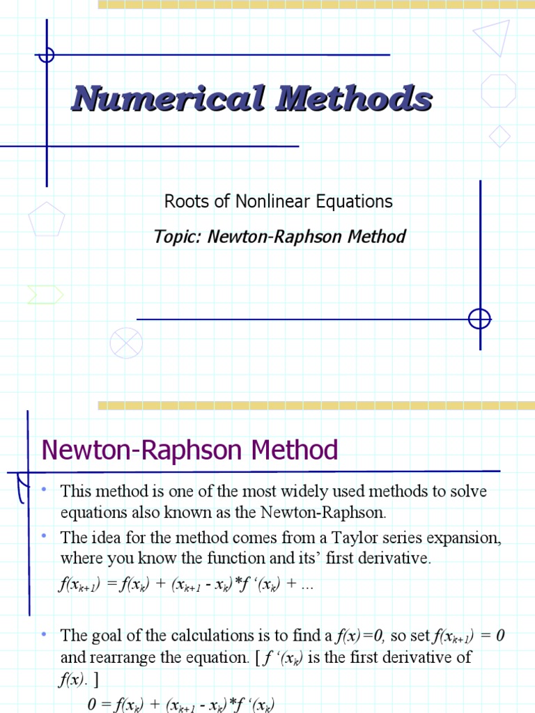 Lec 4newton Raphson | PDF | Computer Programming | Applied Mathematics