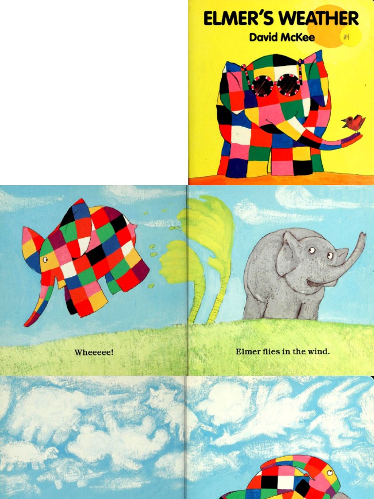 Elmer David Mckee Coloring Pages