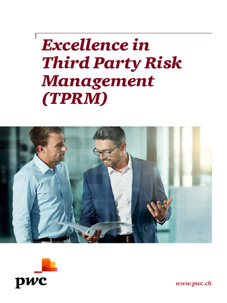 Excellence in Third Party Risk Management (TPRM) : WWW - PWC.CH | PDF ...