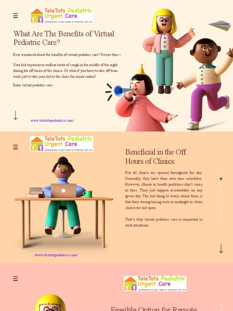 Benefits of Virtual Pediatric Care | PDF | Pediatrics | Clinic