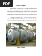 Condenser Design Calculation | PDF | Heat Transfer | Enthalpy