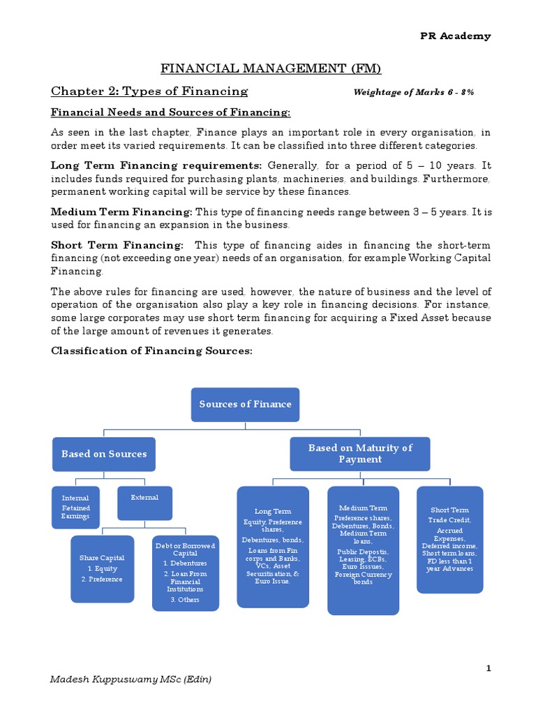 FM Chapter 2 Notes | PDF | American Depositary Receipt | Bonds (Finance)