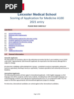 IMT Application Scoring Guidelines | PDF | Postgraduate Education ...