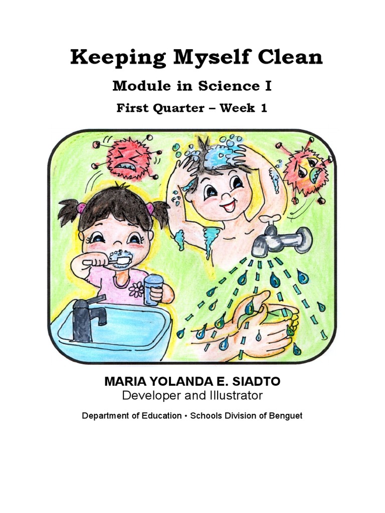 Keeping Myself Clean: Module in Science I | PDF | Copyright | Hygiene