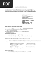 Handout - HEEADSSS Assessment Guide | PDF | Adolescence | Violence