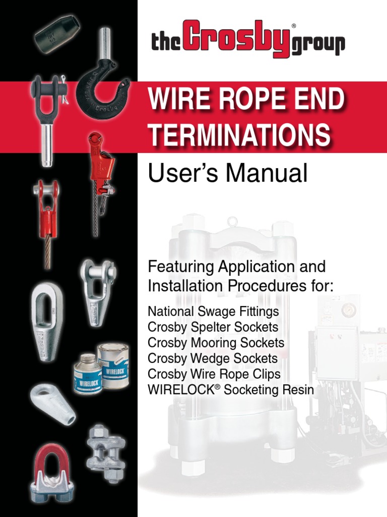 Wire Rope End Terminations: User's Manual | Download Free PDF ...