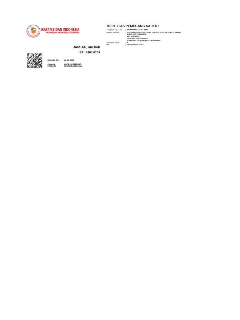 Ibi - Data-Online - Id Member-Area Kta Card Id PDF | PDF