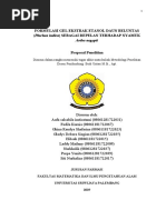 Panduan Dan Template Proposal Metopen | PDF | Sains & Matematika