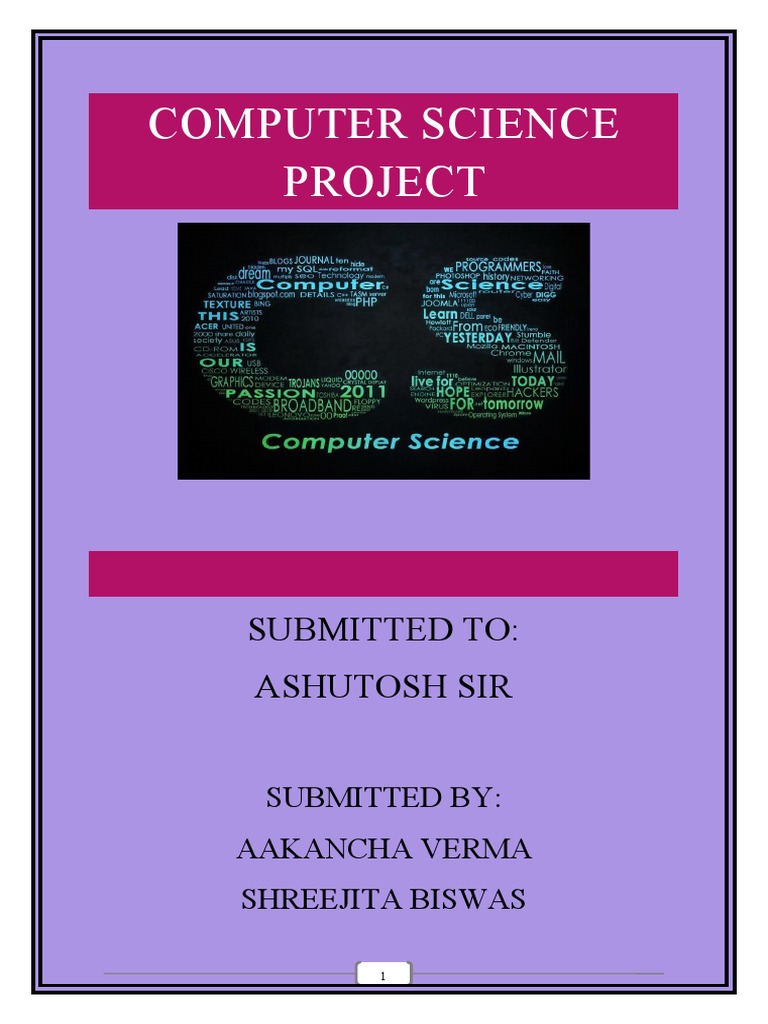 Computer Science Project | PDF | Cross Platform Software | Java ...