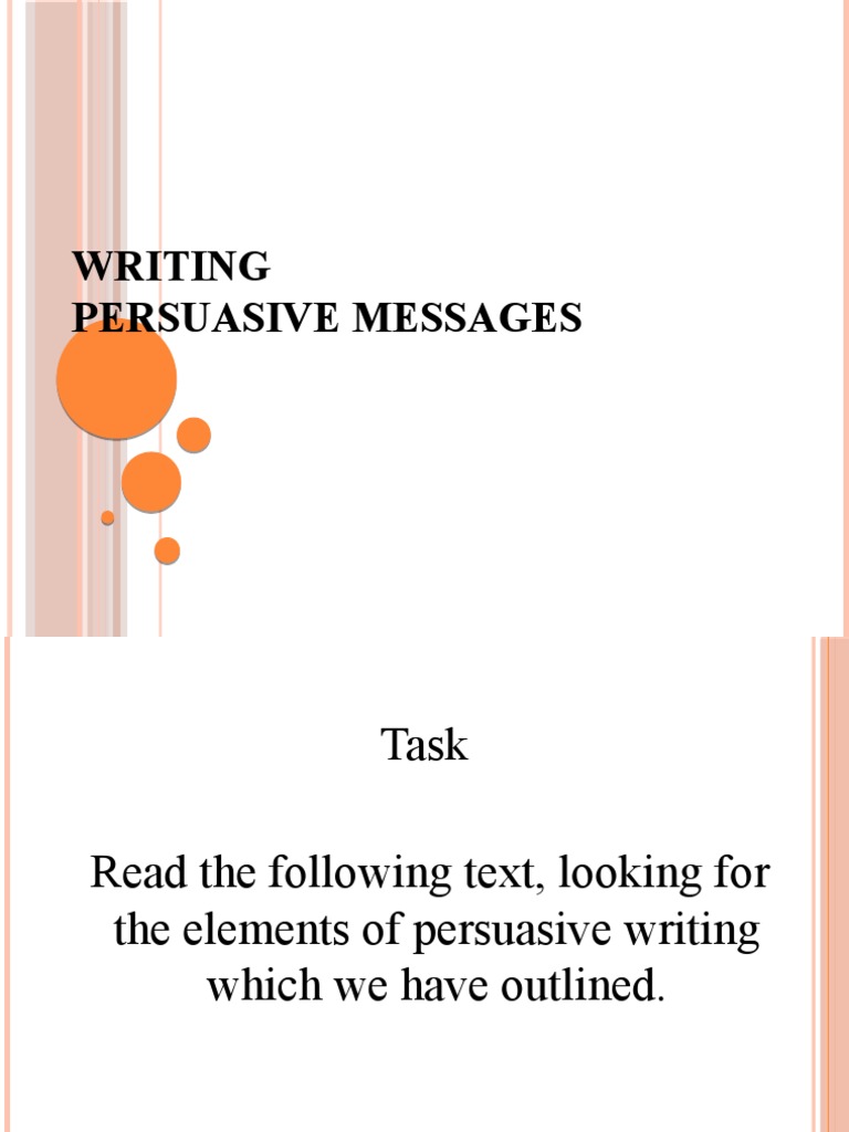 Writing Persuasive Messages | PDF | Credibility | Sleep