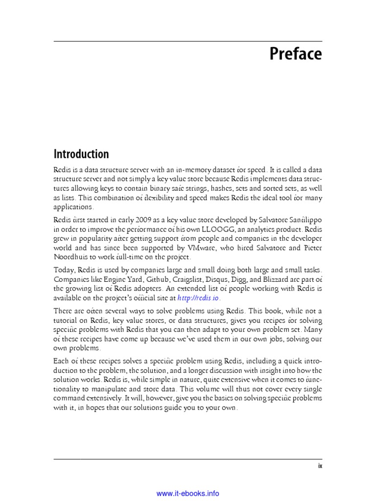 11 Pdfsam Redis Cookbook Pdf No Sql Relational Database