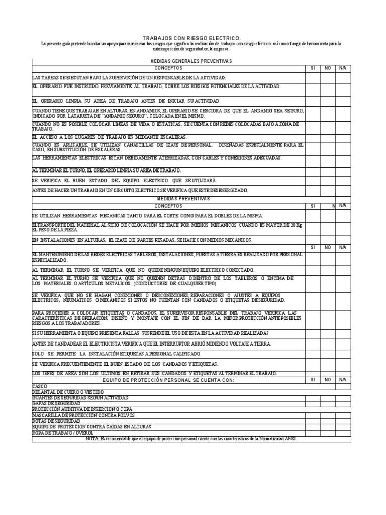 Medidas Preventivas Riesgo Eléctrico | PDF | Ropa | Science