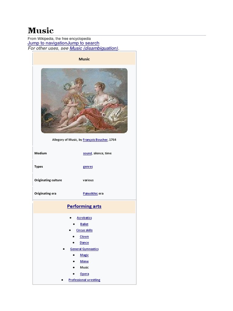 Music: Art Form and Cultural Activity | PDF | Composers | Musical ...