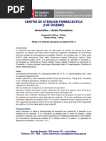 Clavam Duo 400/57: Instrucciones y Uso | PDF | Penicilina | Cuidado de ...