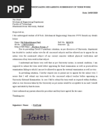 Attendance Shortage Letter | PDF