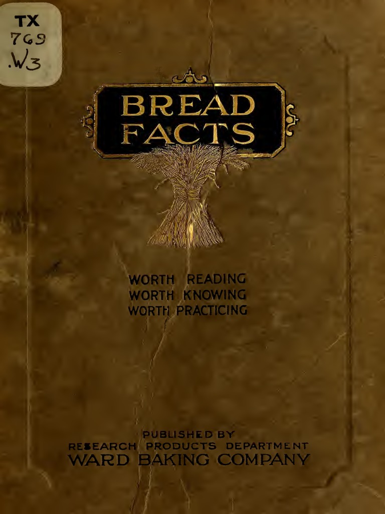 Bread Facts 1920 PDF | PDF | Breads | Dough