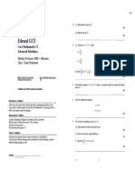 Solomon C1 Mathematics Worksheet | PDF | Equations | Circle