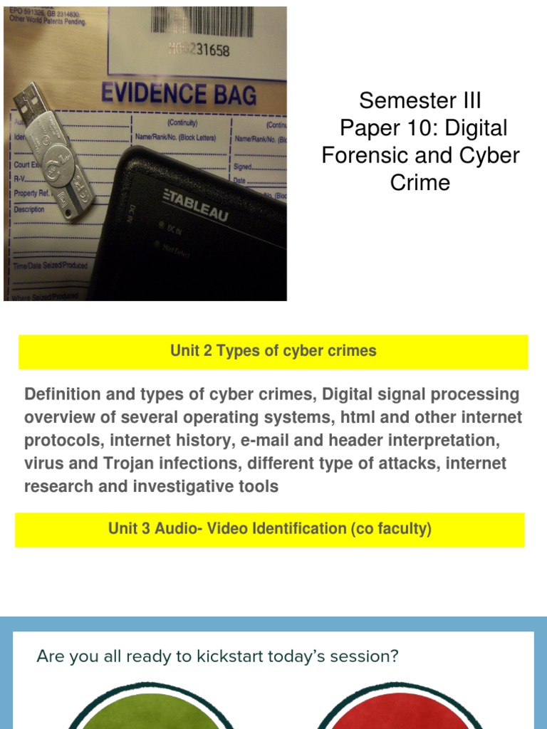 Digital Forensics and Cyber Crime: An Overview of Types of Cyber Crimes ...