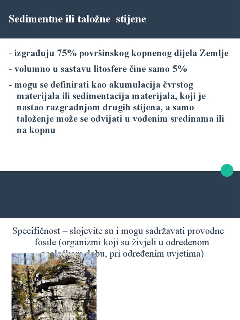 Sedimentne Stijene | PDF