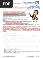 Atelier 1 - ESP 32 | PDF | Entrée/Sortie | Microcontrôleur