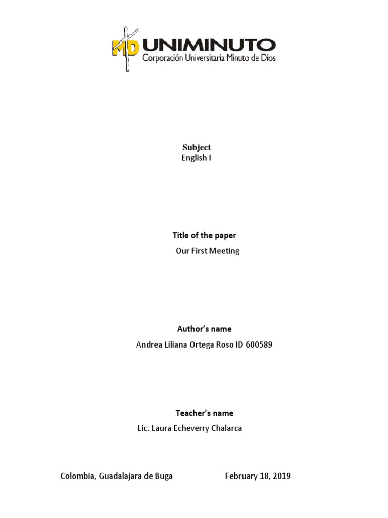 First Meeting English Greetings Guide | PDF