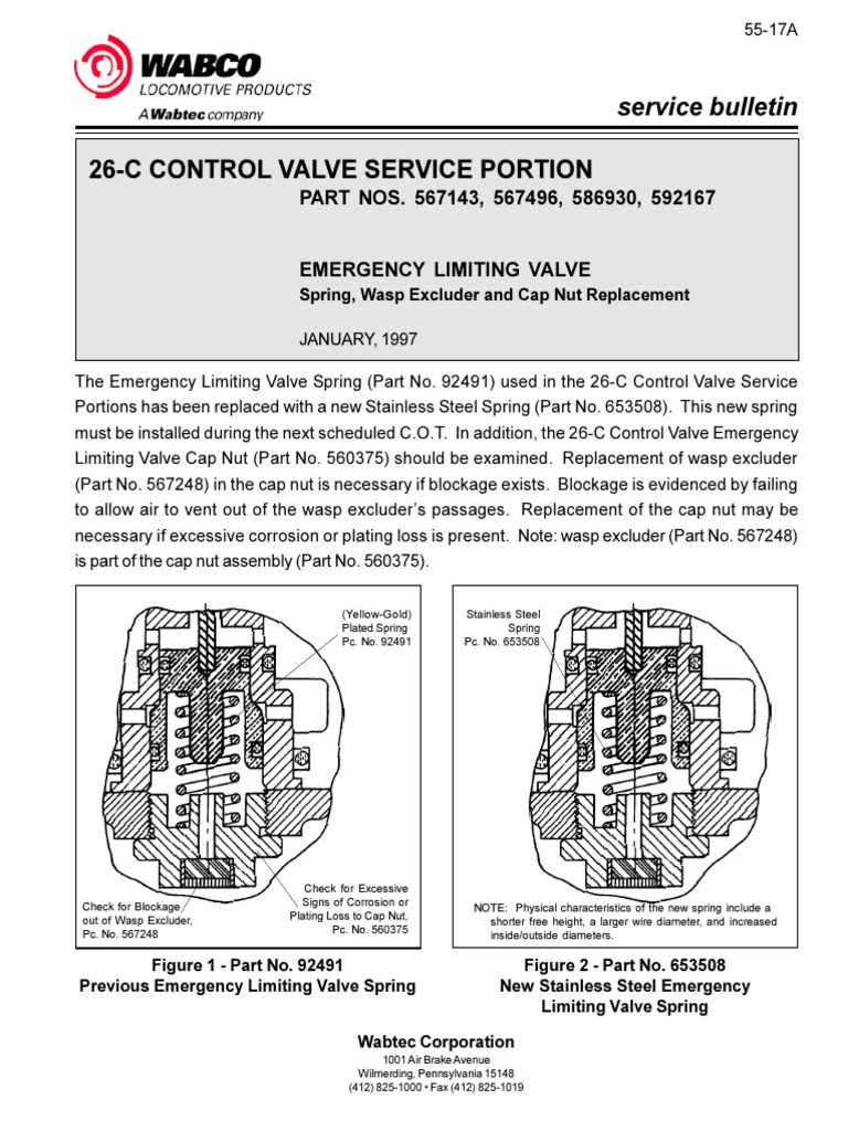 26-C Control Valve Service Portion | PDF