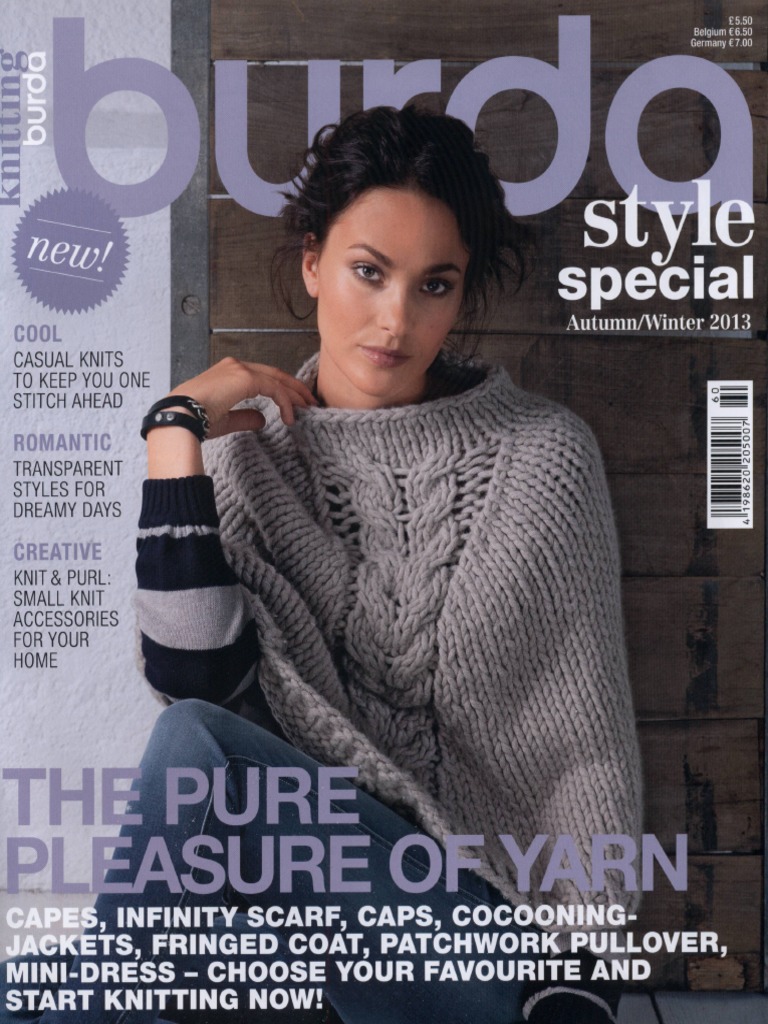Burda Knitting Free Patterns