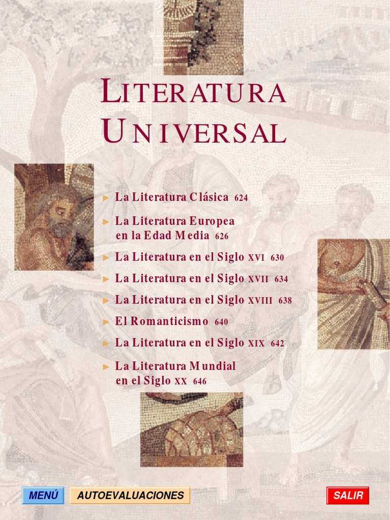 Literatura Universal | PDF | Dante Alighieri | Rey Arturo