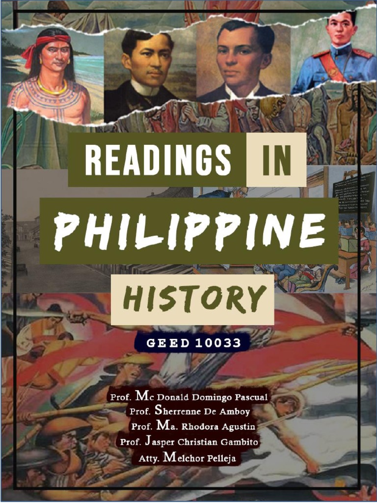 Readings in Philippine History Overview | PDF | Primary Sources ...