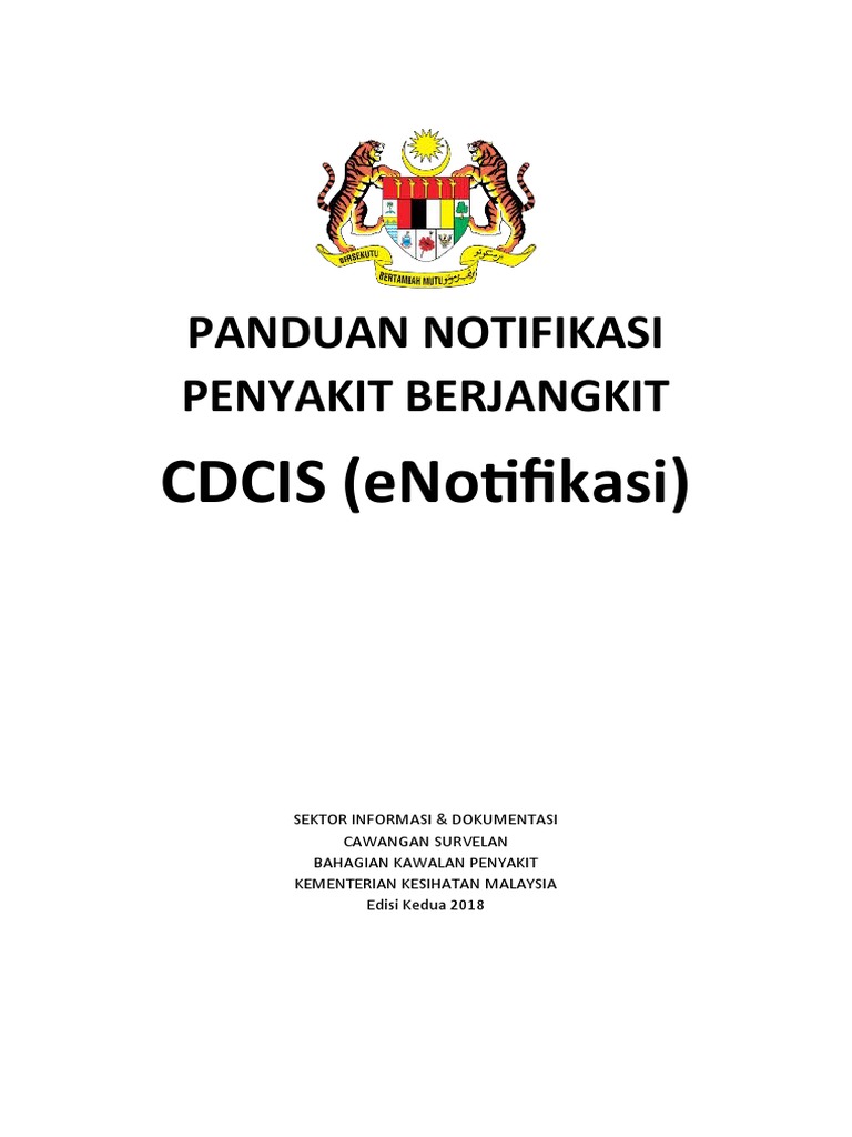 Draf Panduan Notifikasi Penyakit Berjangkit Final First Draft - Compressed | PDF