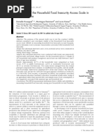 HFIAS Indicator Guide for Food Access | PDF | Food Security | Survey ...